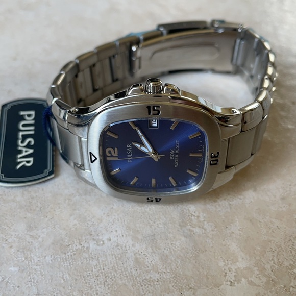 Pulsar | Accessories | Pulsar Men Battery Water Resistant 5m Stainless ...